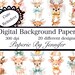 Cute Reindeer Images 20 Instant Download Cute Christmas Animals ...