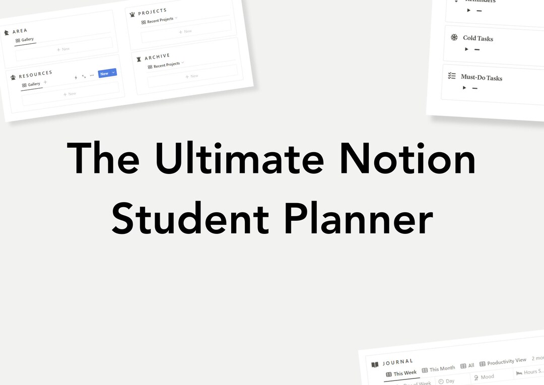 The Ultimate Student Planner - Etsy