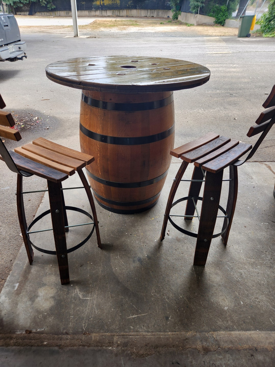 Wine Barrel Stools - Etsy Australia