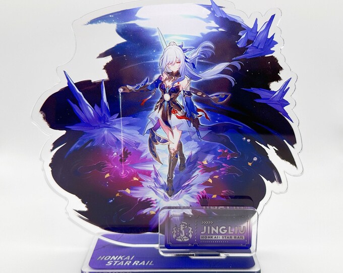 Honkai: Star Rail Jingliu Standing Figure Toy Display - Etsy