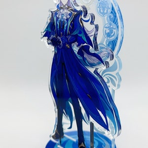 Genshin Impact Neuvillette Standing Figure Toy Display - Etsy