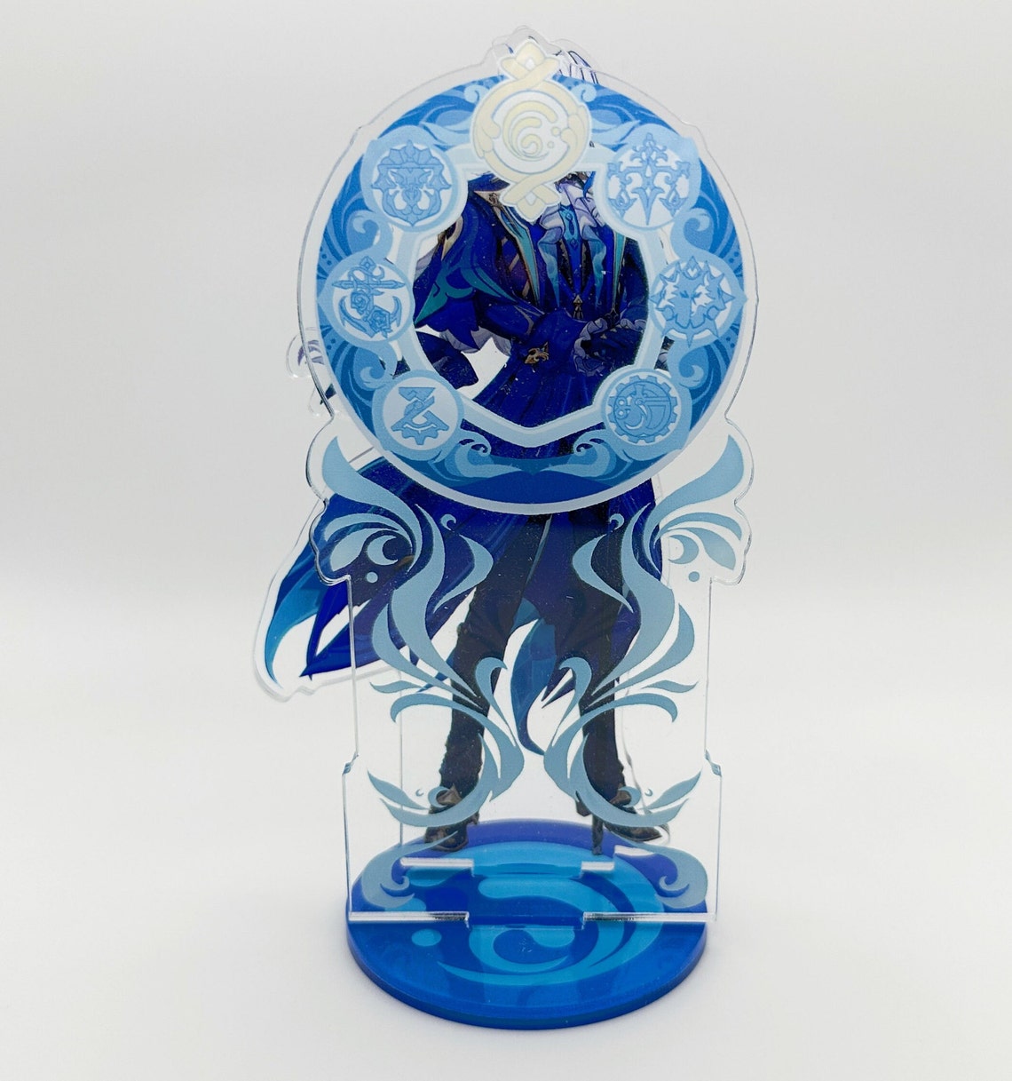 Genshin Impact Neuvillette Standing Figure Toy Display - Etsy