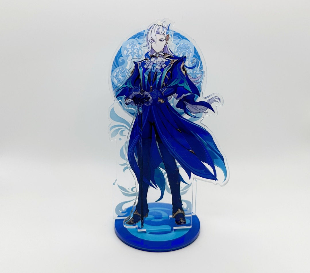 Genshin Impact Neuvillette Standing Figure Toy Display - Etsy