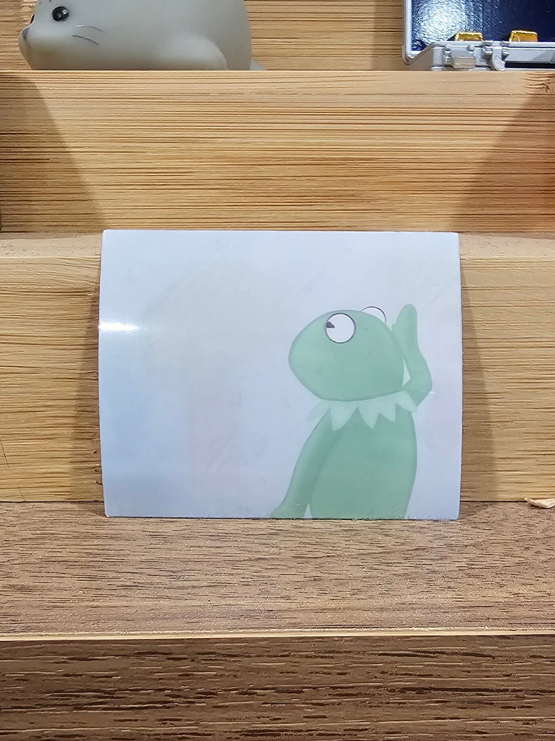 Kermit the Frog Meme Sticker Die Cut Waterproof Vinyl Sticker Gift for ...
