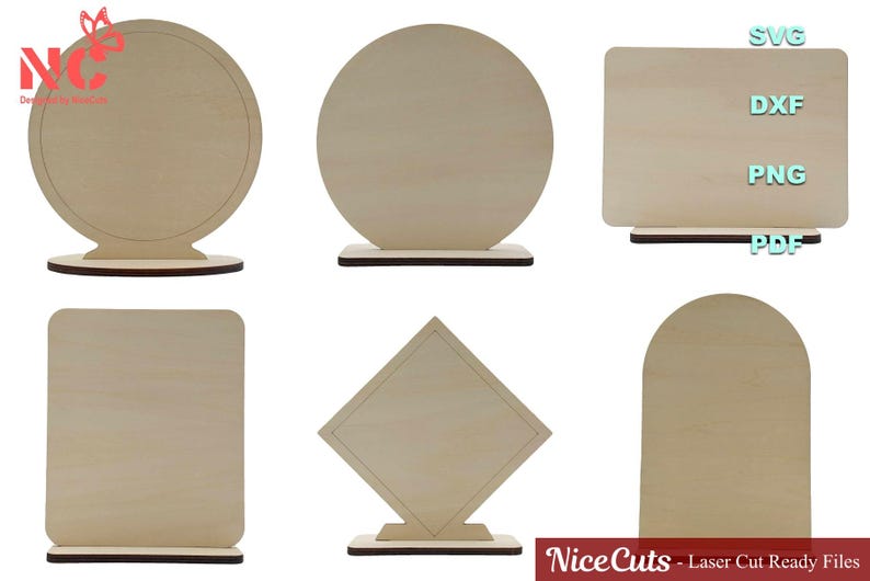 Laser Cut Trophy Templates - Custom Award SVG/DXF/CNC Files for ...
