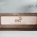 Custom Desk Name Plate Laser Cut Files - Layered Name Sign Stand SVG ...