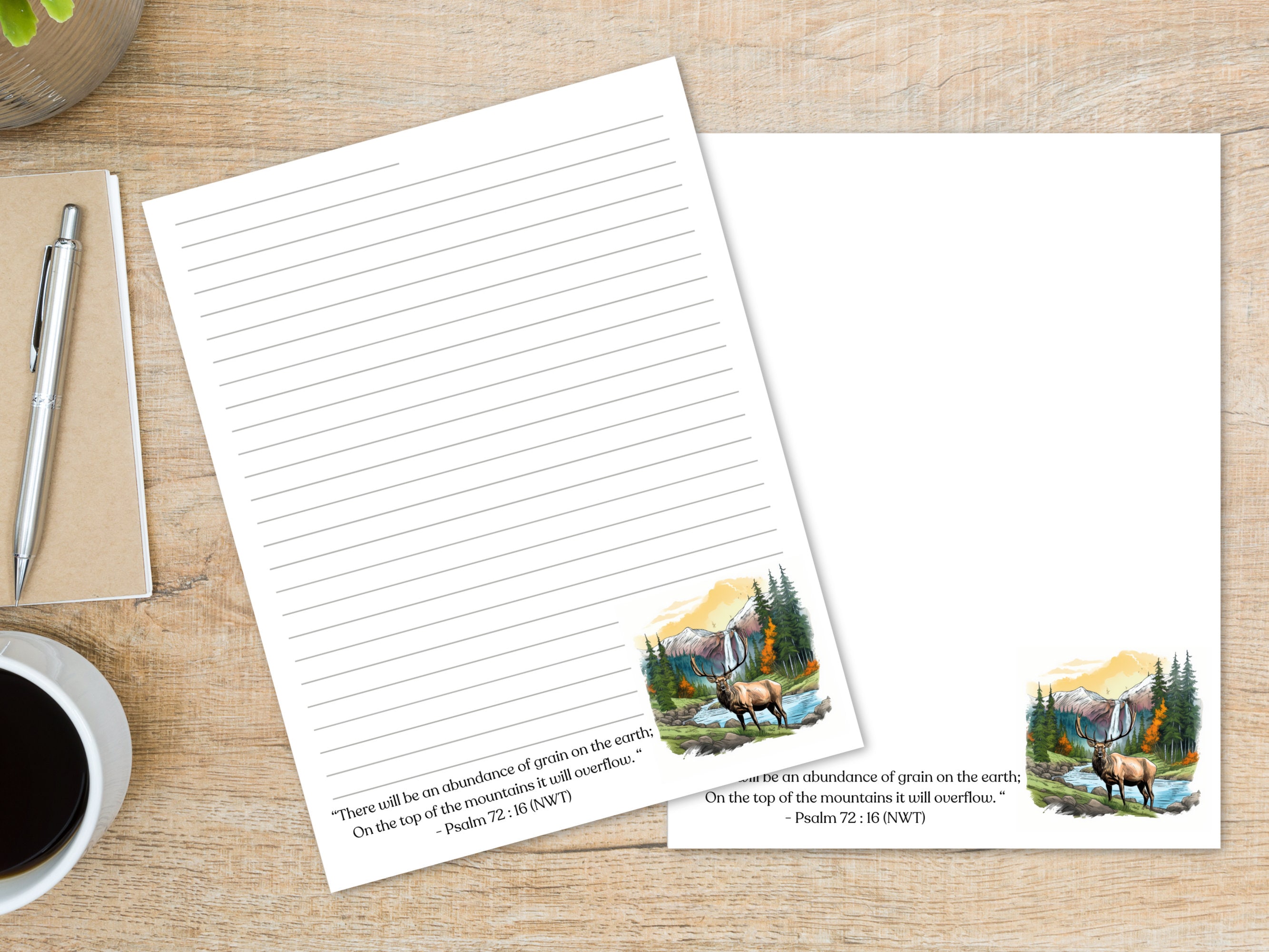 JW Stationery Bundle | Printable Letter Writing Paper | Ministry ...