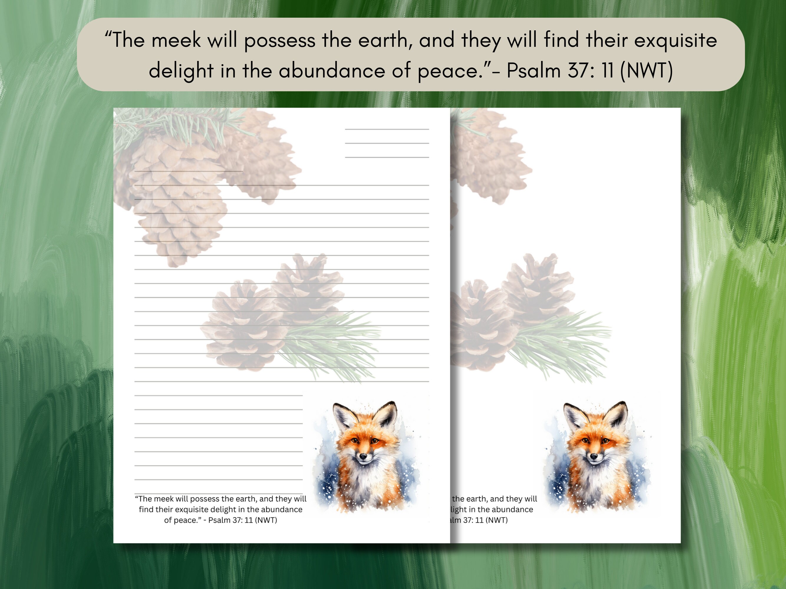 JW Printable Letter Writing Stationery Paper | Ministry Supplies | US ...