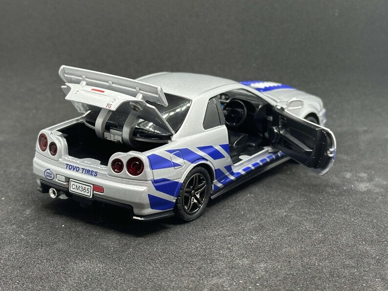 Fast & Furious R34 Diecast 1/32 Model Nissan Skyline R34 - Etsy Australia