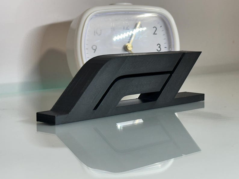 Formula 1 Logo Desk Decor, F1 Desk Accessory, 3D Printed Racing Display ...