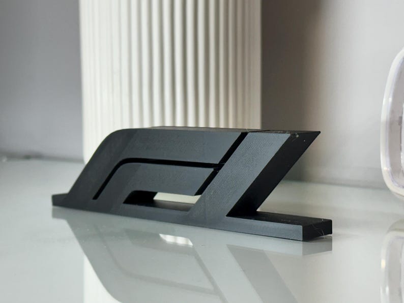 Formula 1 Logo Desk Decor, F1 Desk Accessory, 3D Printed Racing Display ...