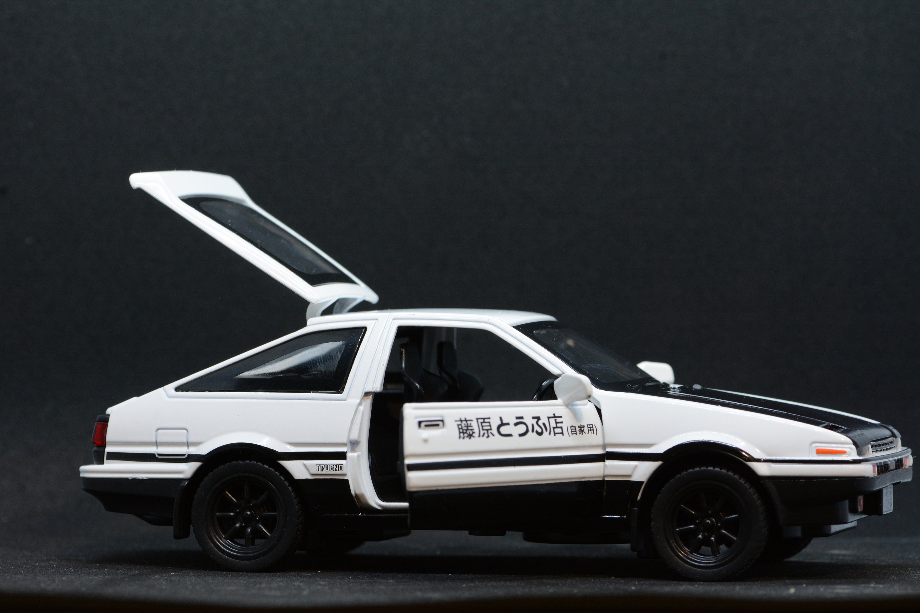 Initial D AE86 Diecast 1/32 Model Toyota Trueno - Etsy