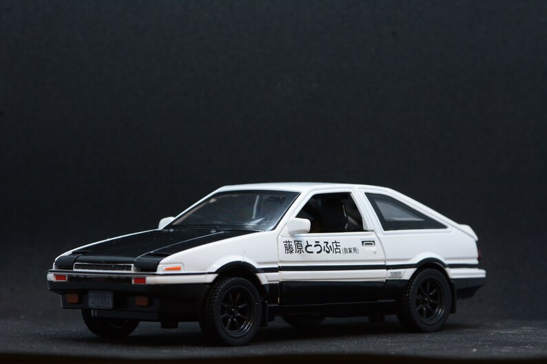 Initial D AE86 Diecast 1/32 Model Toyota Trueno - Etsy