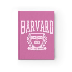 LEGALLY BLONDE NOTEBOOK Harvard Legally Blonde Quote Journal Elle Woods ...