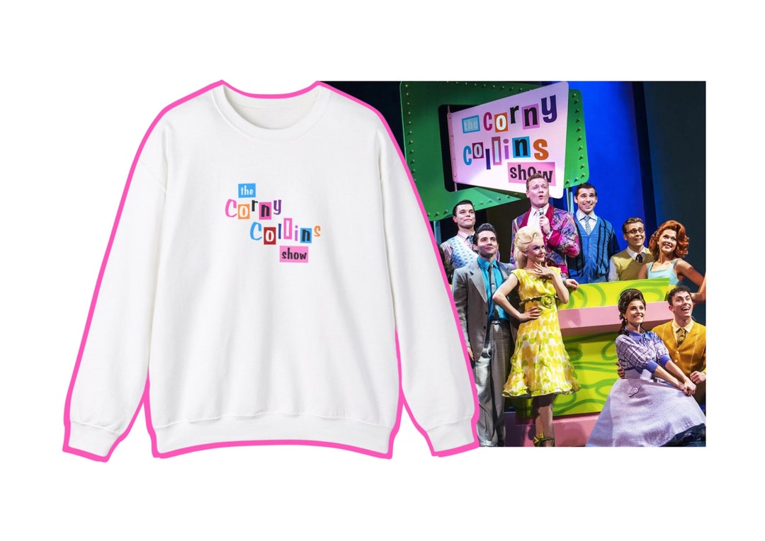HAIRSPRAY MUSICAL JUMPER Hairspray Movie Sweater Musical Theatre Hoodie ...