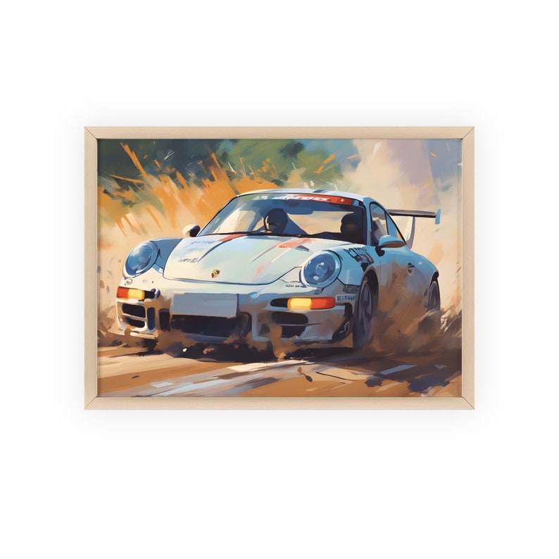 911 Gt3 RS Rally Poster Print - Etsy