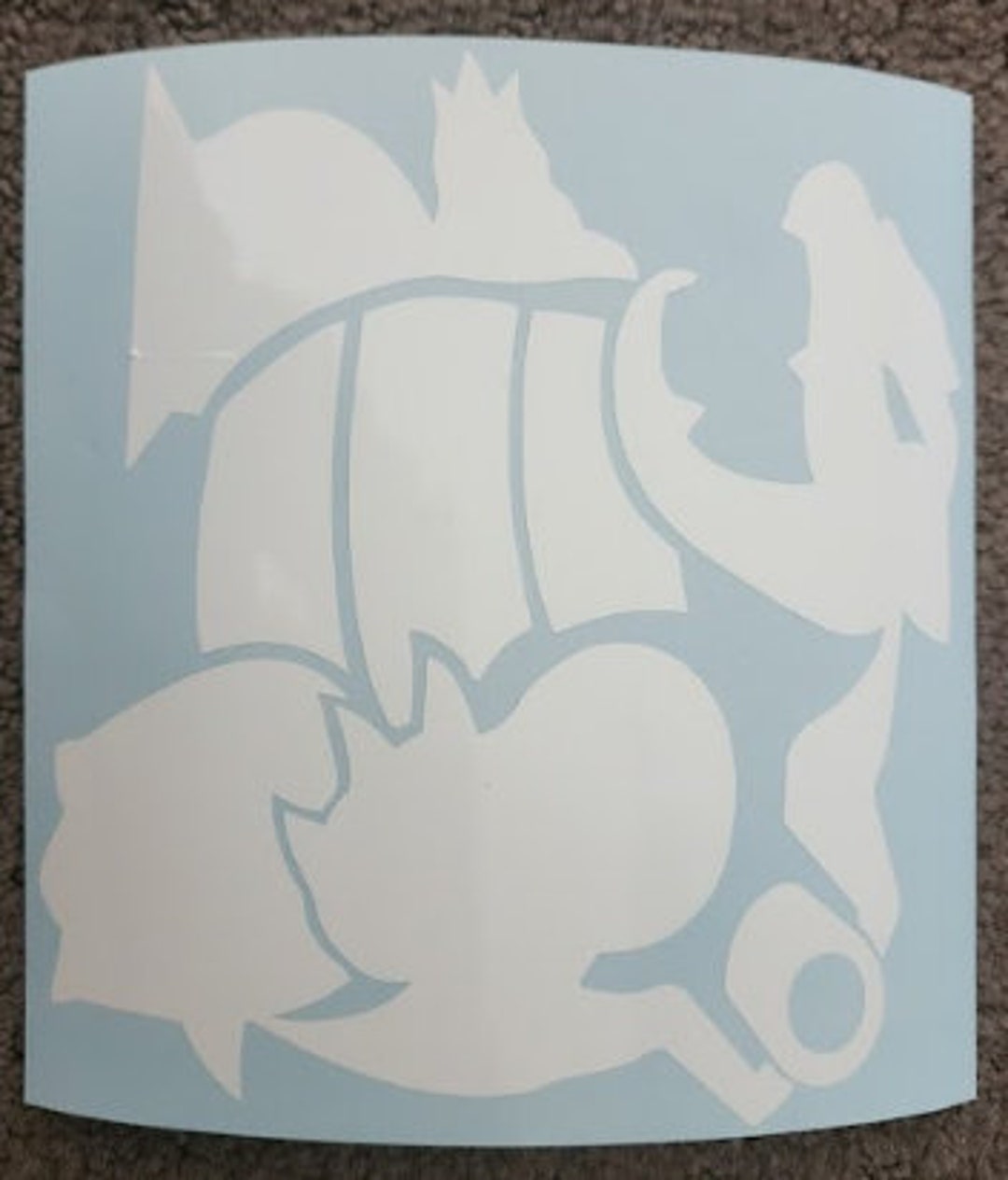 Blastoise Car Accessory Stickers - Etsy