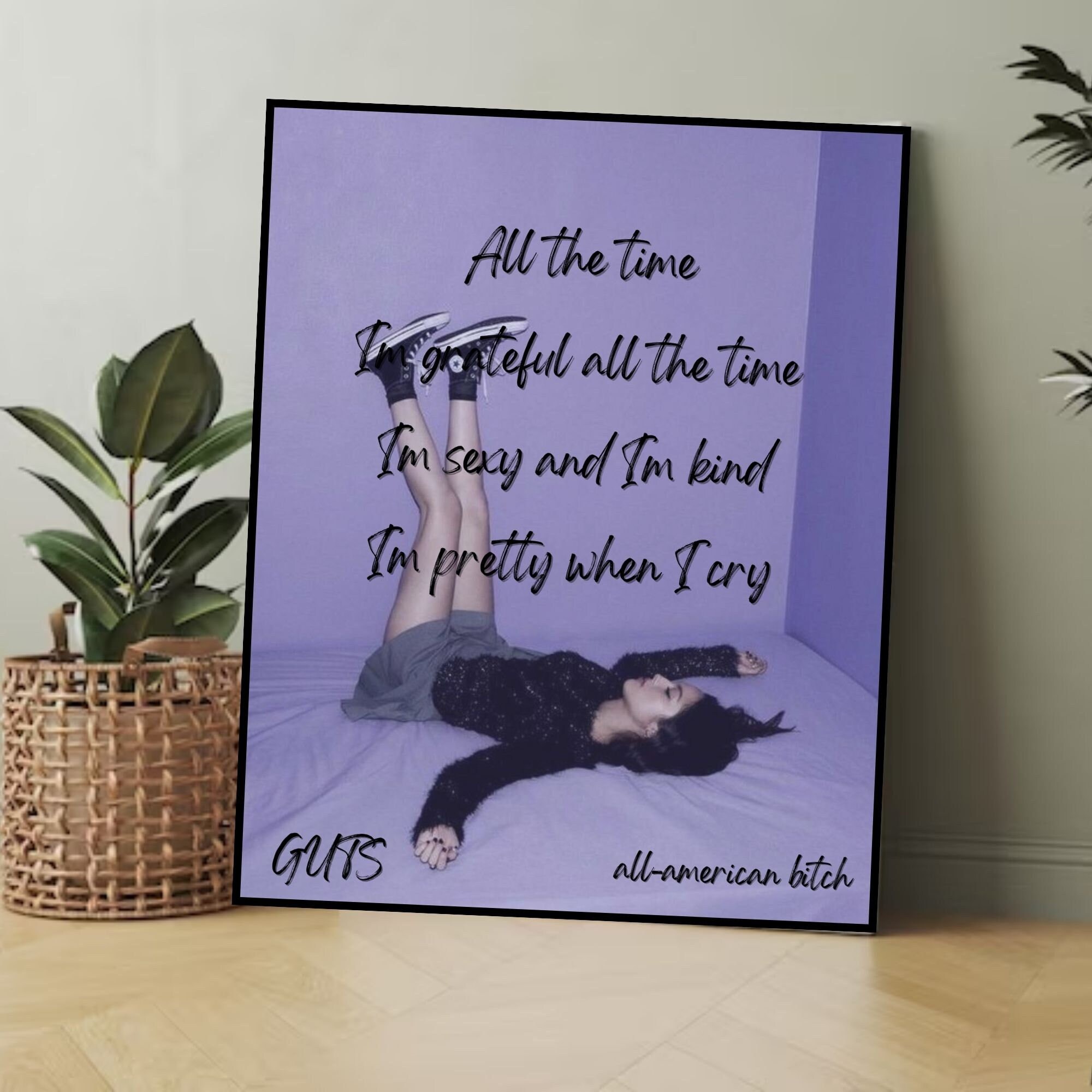 Póster Olivia Rodrigo GUTS Álbum Nuevo, Guts Album, Album Cover, Olivia ...