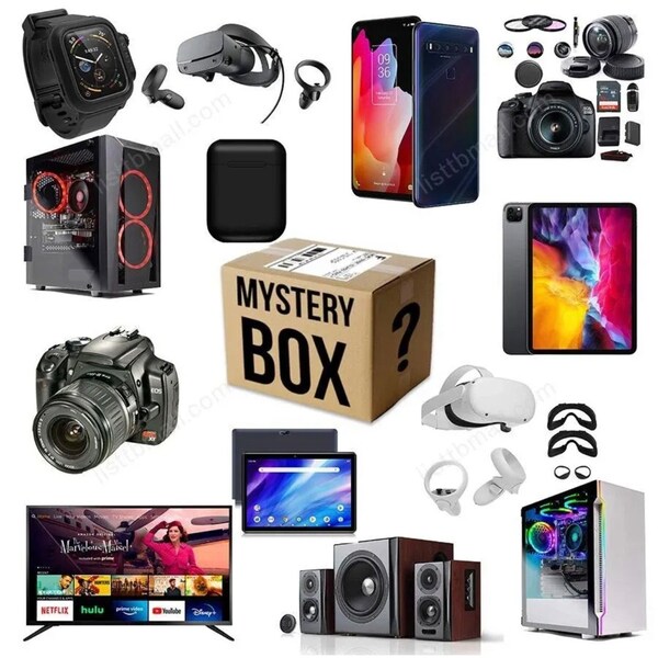 Electronic Mystery Box - Etsy