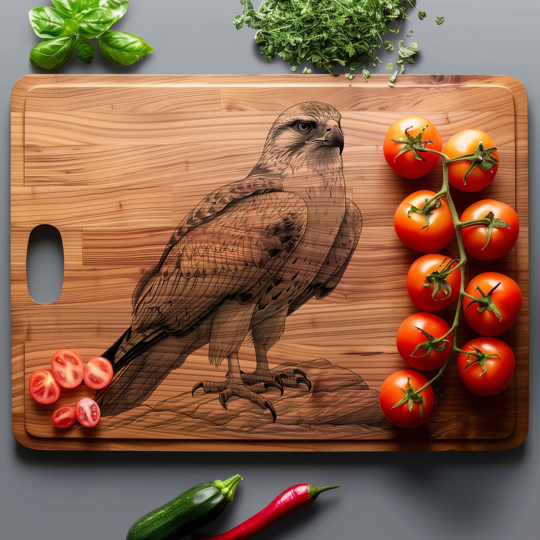 Eagle Hawk Laser Engraving File: PNG - Etsy