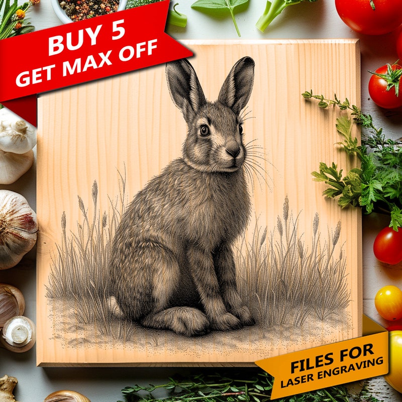 Laser Cut Rabbit - Etsy