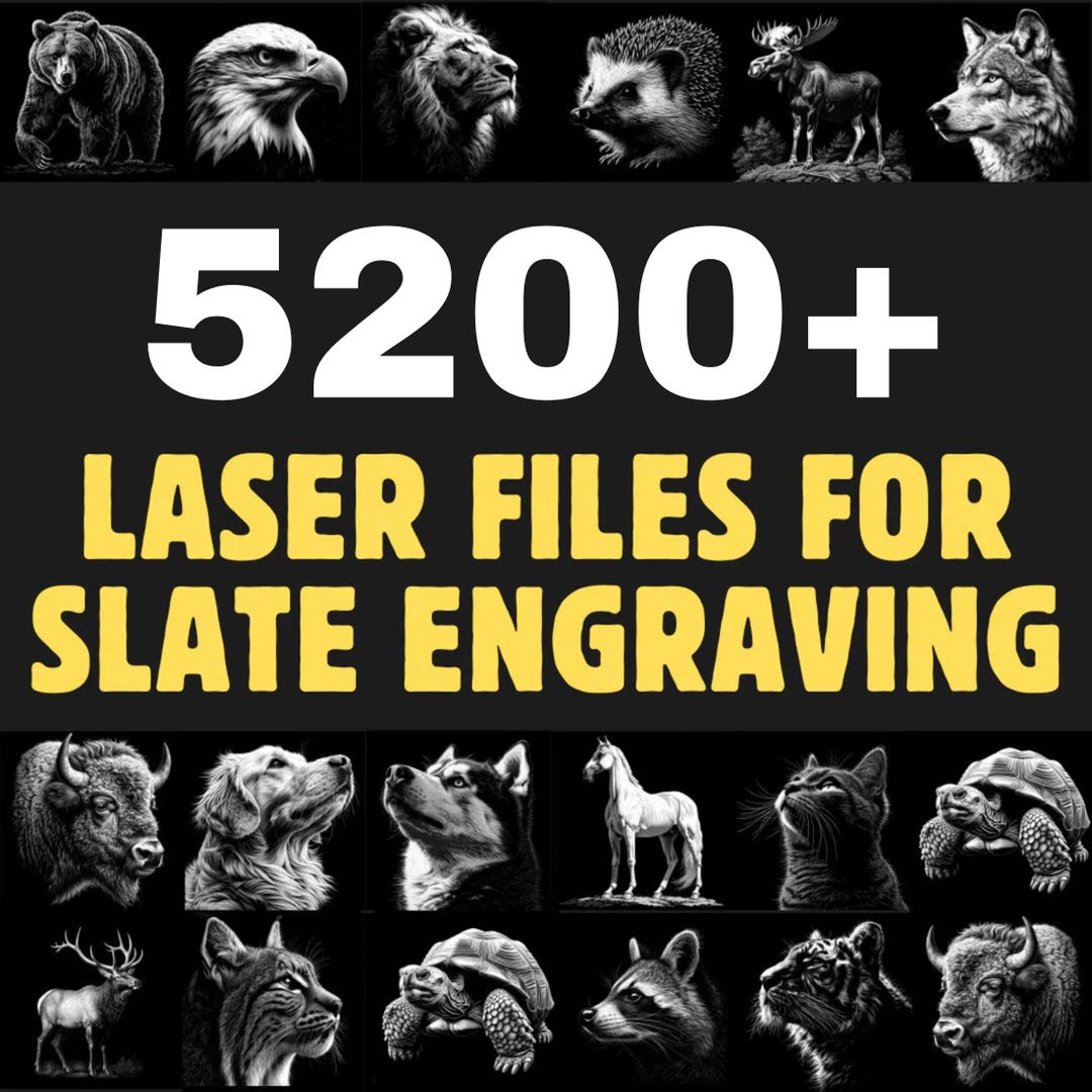 5200+ Slate Engraving Mega-bundle: Laser Files PNG SVG (digital Download) - Etsy