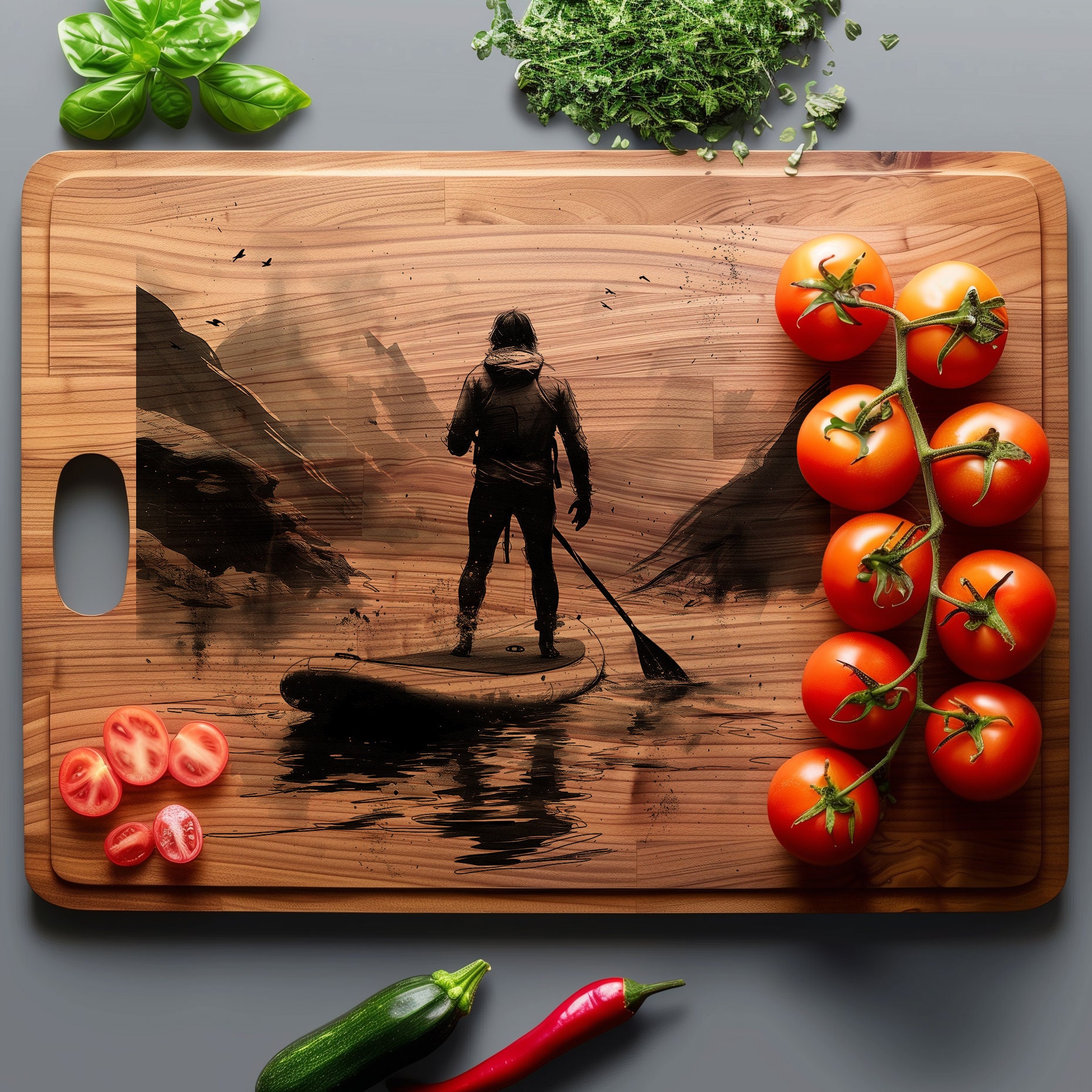 Laser Ready File for Engrave PNG, Wood Burn Board Coaster Tray Sign ...