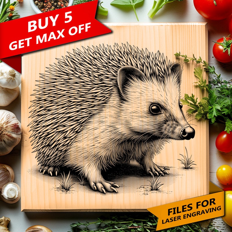 Laser Engrave Hedgehog - Etsy
