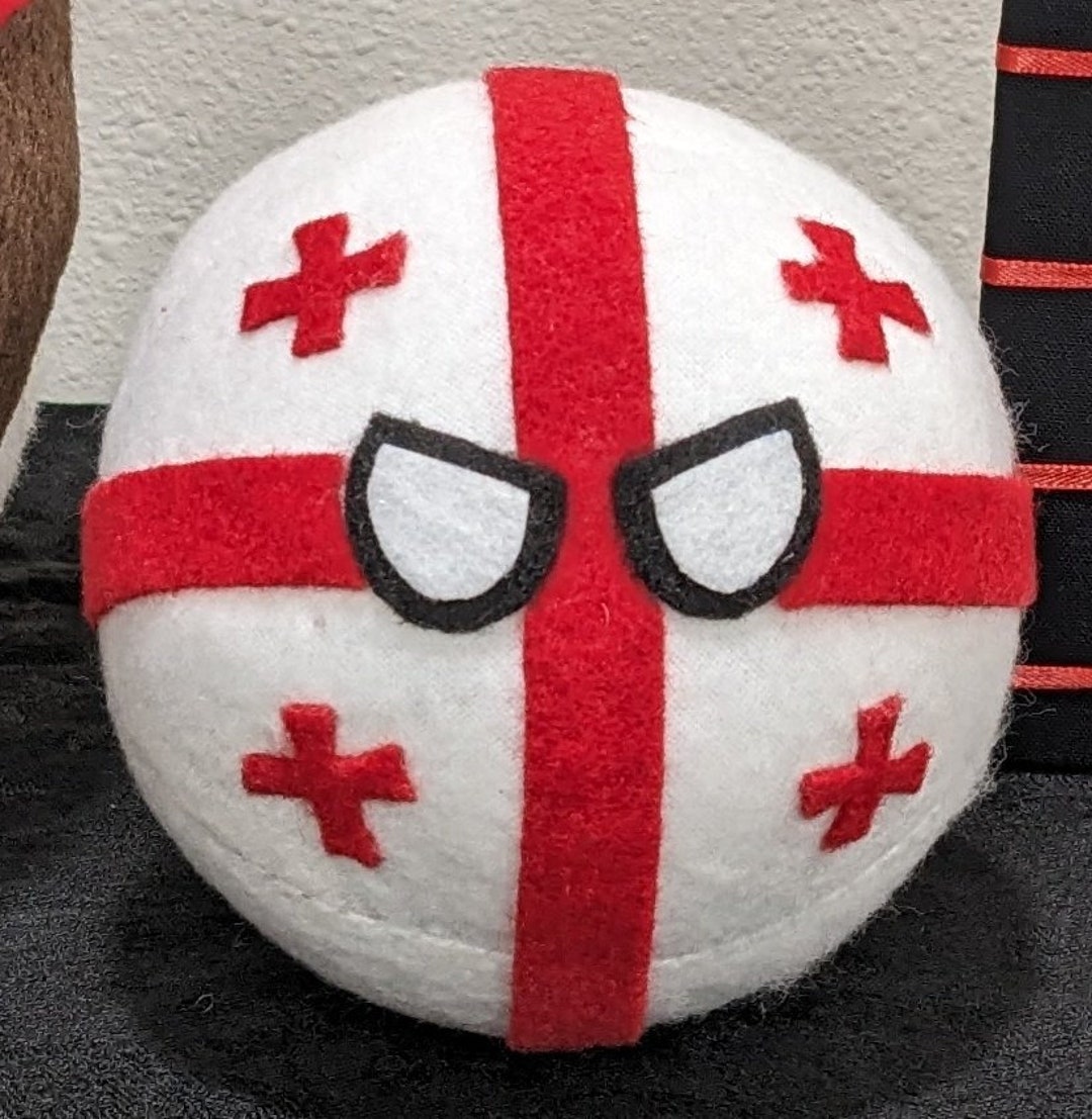 Countryballs Georgia, Plush Countryballs, Georgiaball, Traveler ...