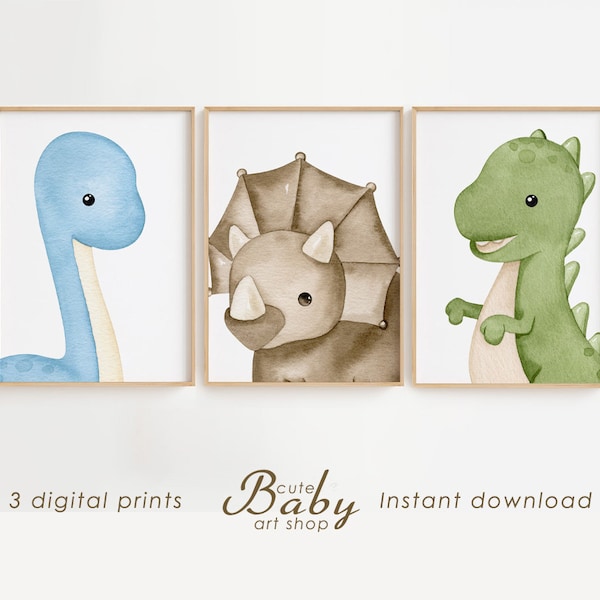 Dinosaur Print - Etsy