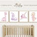 Dinosaurs Prints, Pink Dino Posters, Nursery Decor, Printable Wall Art ...