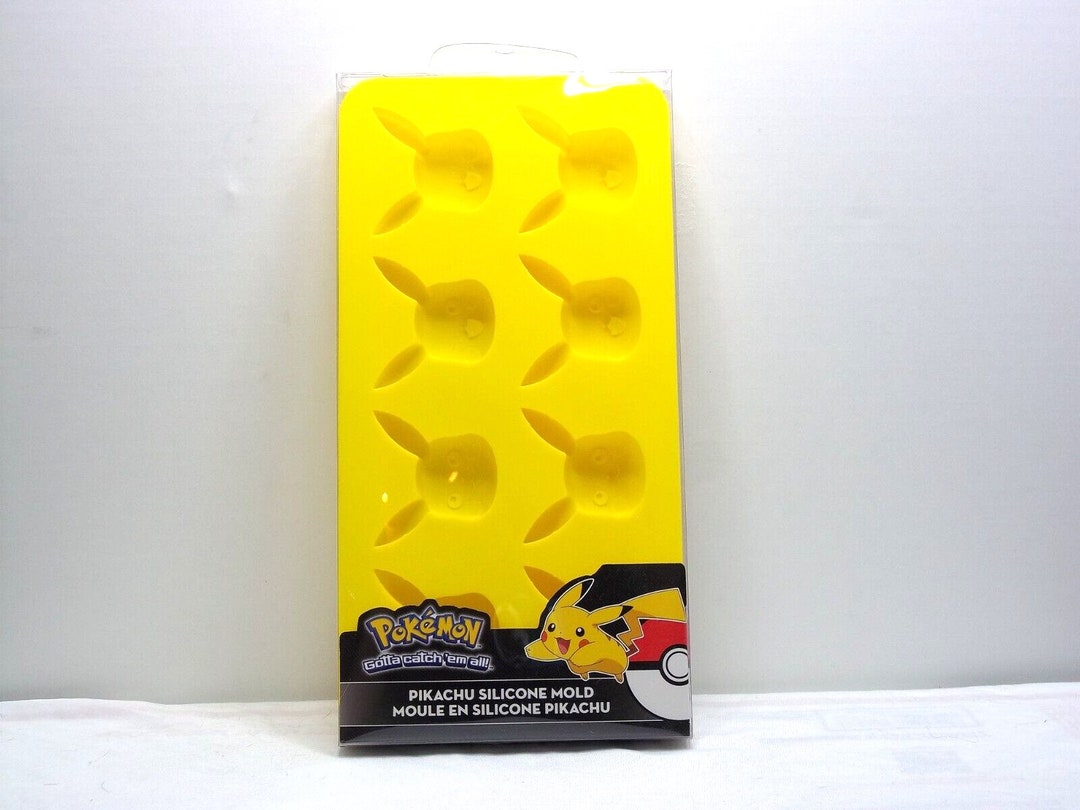 Thinkgeek Pikachu Silicone Mold New 4 Different Expressions - Etsy
