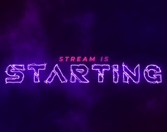 Retrowave Synthwave Animated Stream Screens for Twitch Youtube Live ...