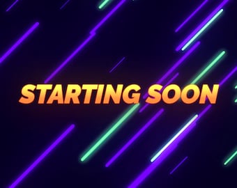 Retrowave Synthwave Animated Stream Screens for Twitch Youtube Live ...