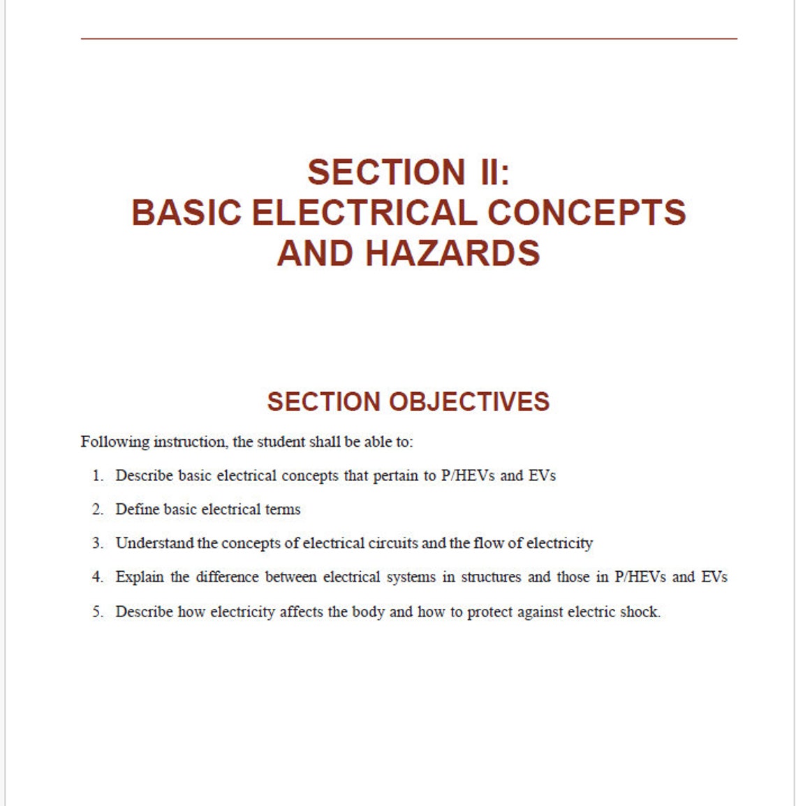 Hybrid and Electric Vehicle Safety Training Book - Over 80 Pages - Etsy