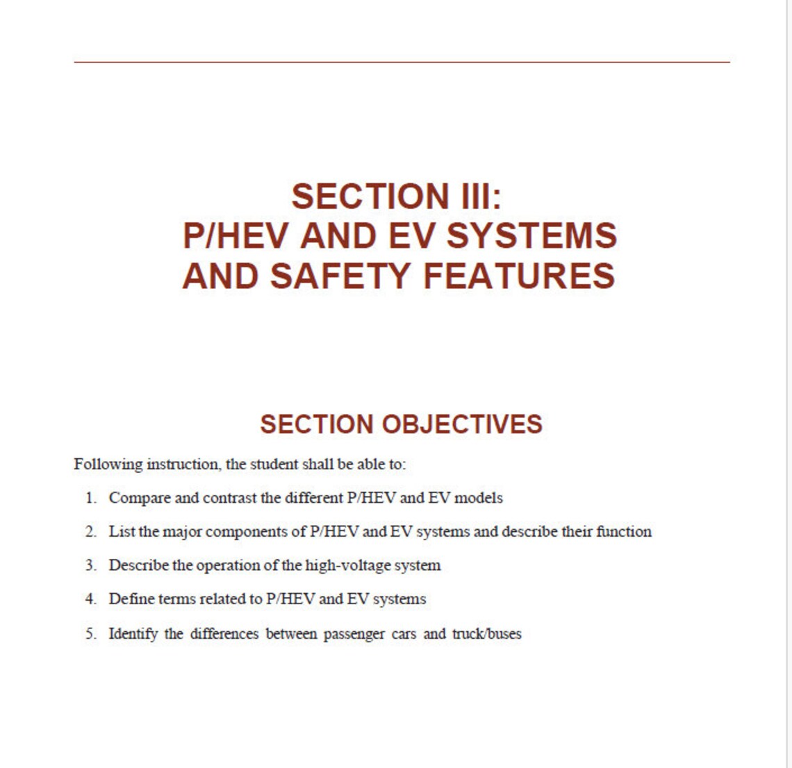 Hybrid and Electric Vehicle Safety Training Book - Over 80 Pages - Etsy