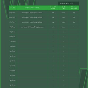 Automotive Shop Document Bundle - Invoice Templates - Canva Templates ...