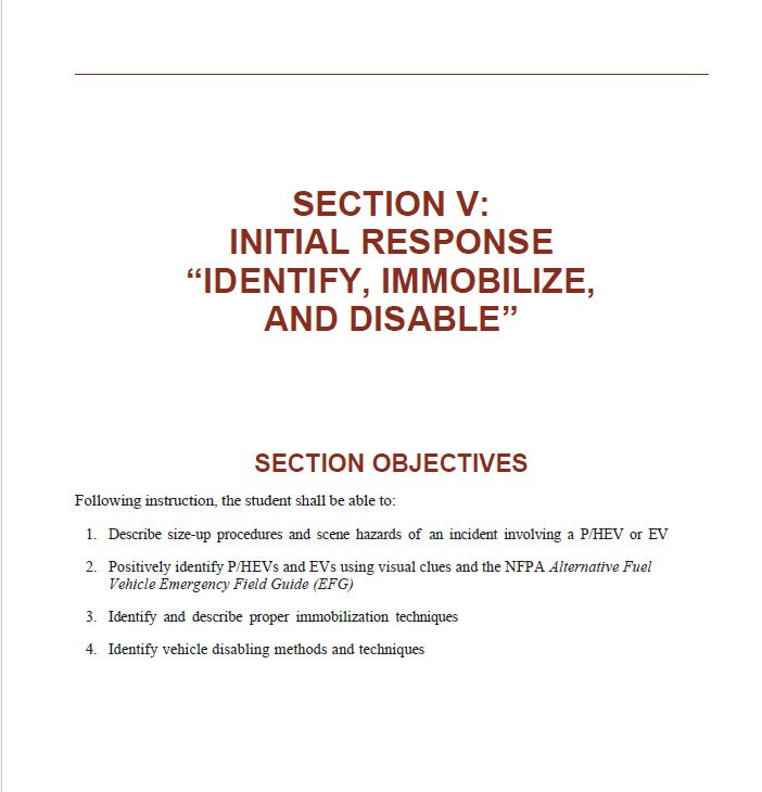 Hybrid and Electric Vehicle Safety Training Book - Over 80 Pages - Etsy