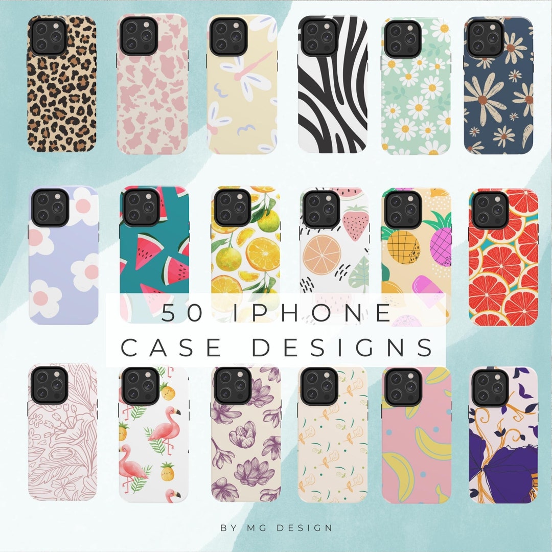 50 Sublimation Phone Case Designs | Sublimation Phone Case Bundle ...