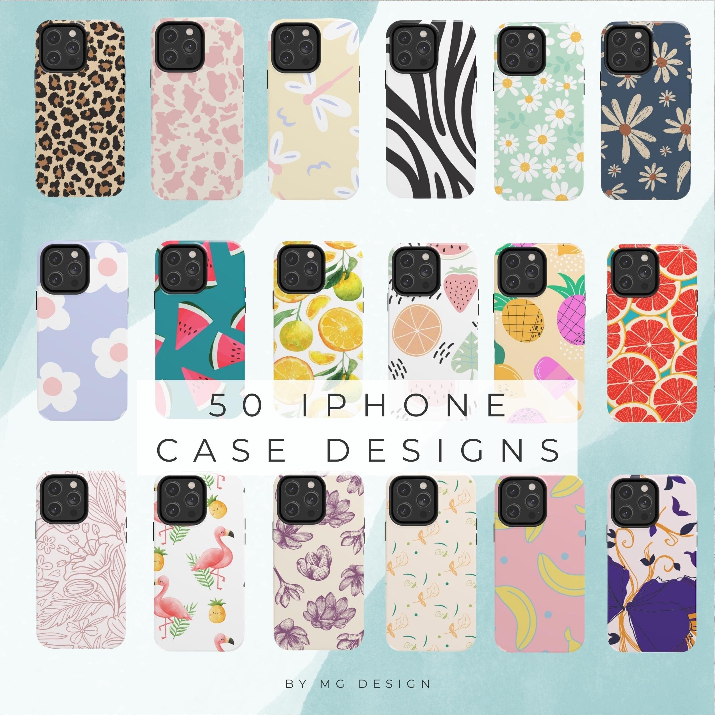 50 Sublimation Phone Case Designs | Sublimation Phone Case Bundle ...