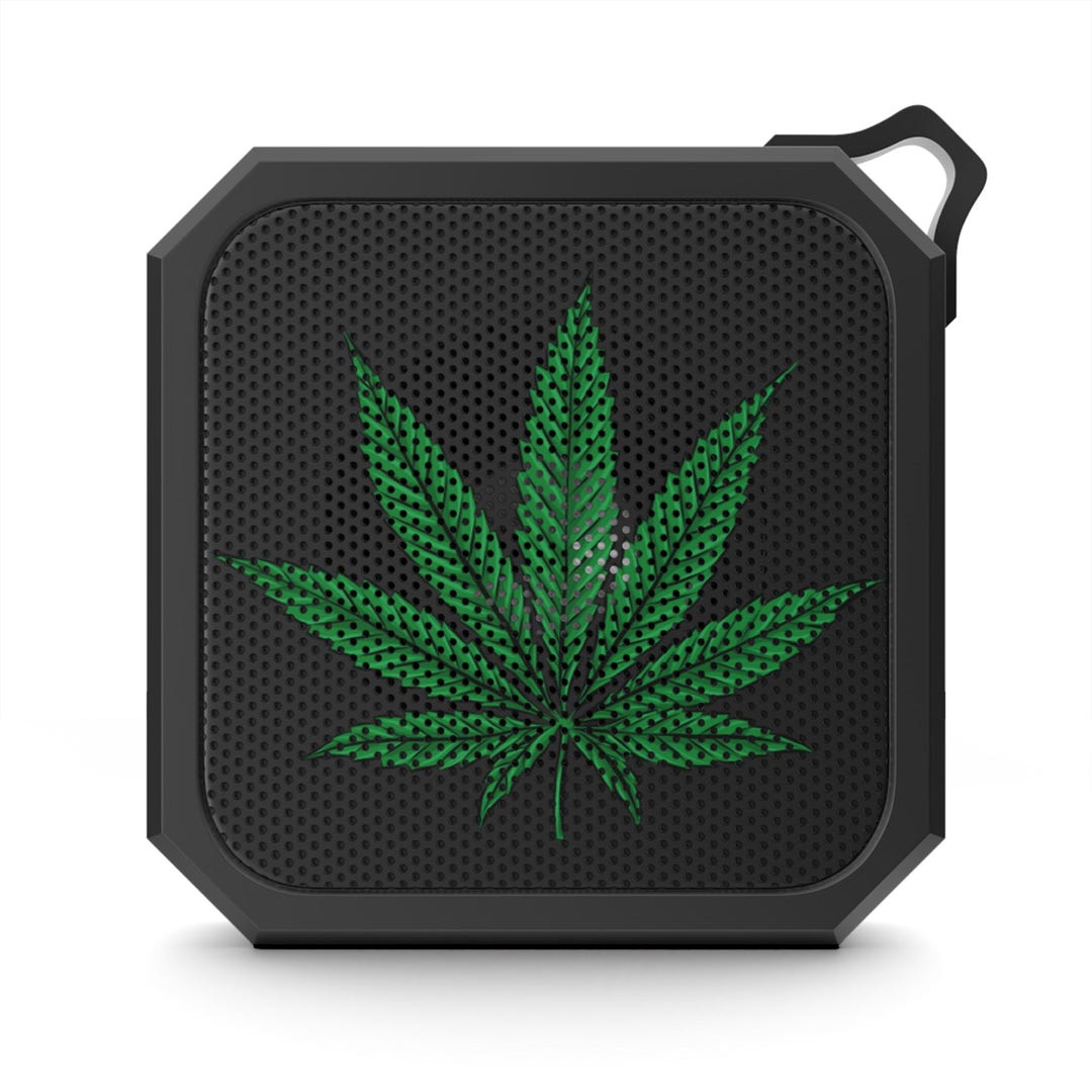 Pot Leaf Design Bluetooth Speaker, Portable Camping Music Player - Etsy