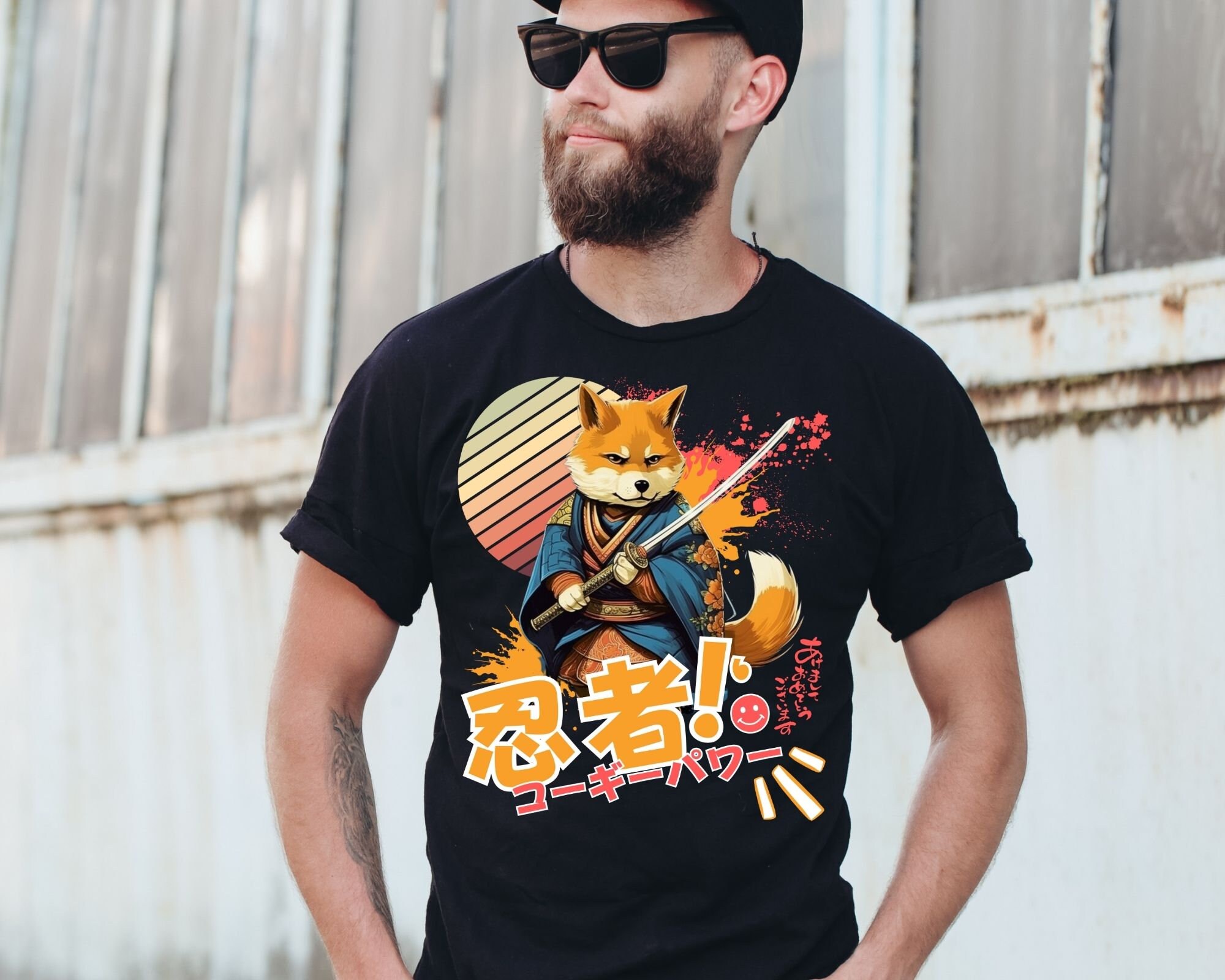 Corgi Ninja SVG Corgi Samurai Samurai Samurai Svg Anime - Etsy