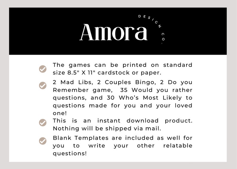 Printable Couple Games Bundle, Date Night Games, Marriage, Anniversary ...