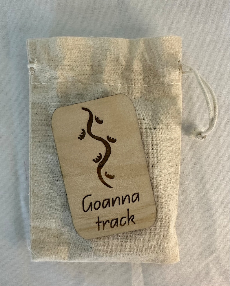 Wooden Indigenous Australian Aboriginal Symbol Flashcards - Track Set ...