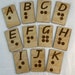 Wooden Braille Alphabet Cards - Etsy UK