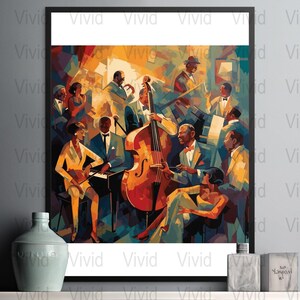 The Harlem Renaissance, Wall Art, Jazz and Blues Wall Art, Black ...
