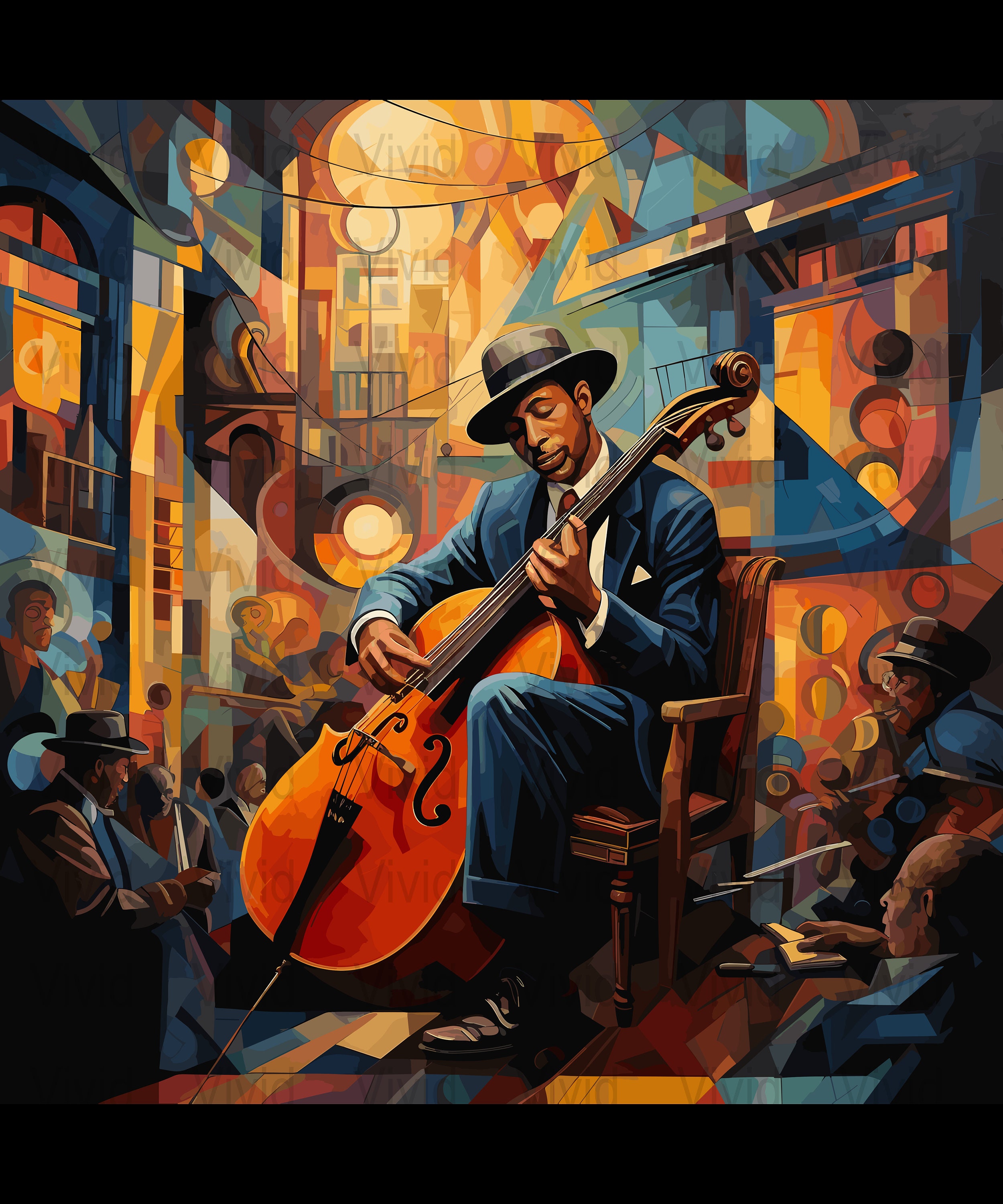 The Harlem Renaissance, Wall Art, Jazz and Blues Wall Art, Black ...
