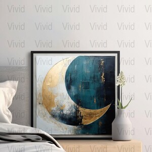 Abstract Art-beach House Art-digital Prints-ocean Harmony Wall - Etsy