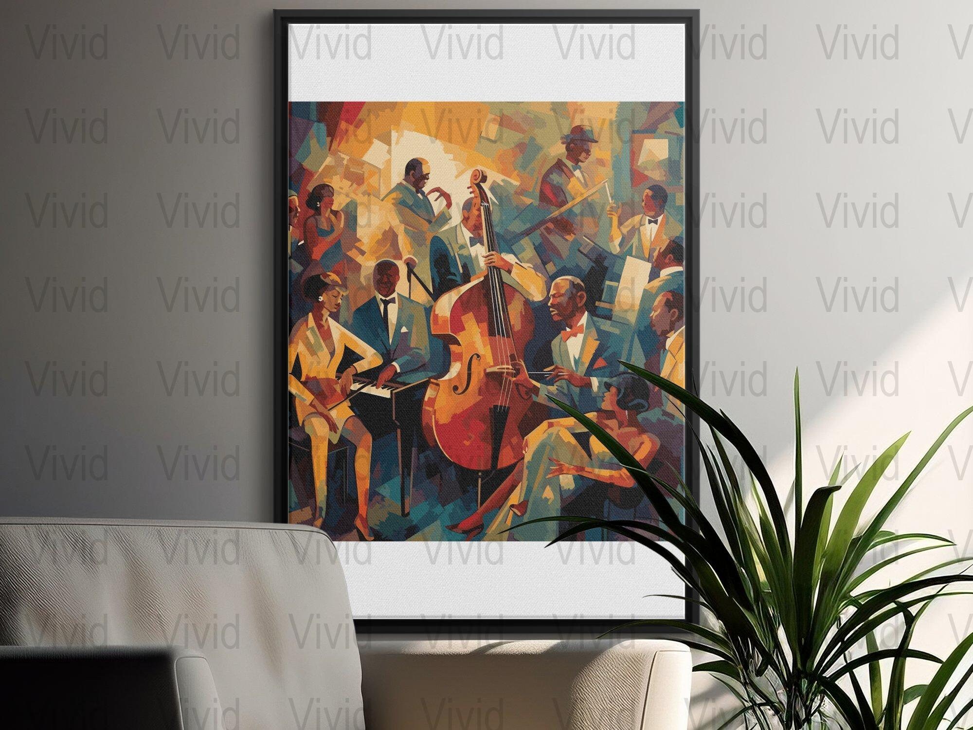 The Harlem Renaissance, Wall Art, Jazz and Blues Wall Art, Black ...