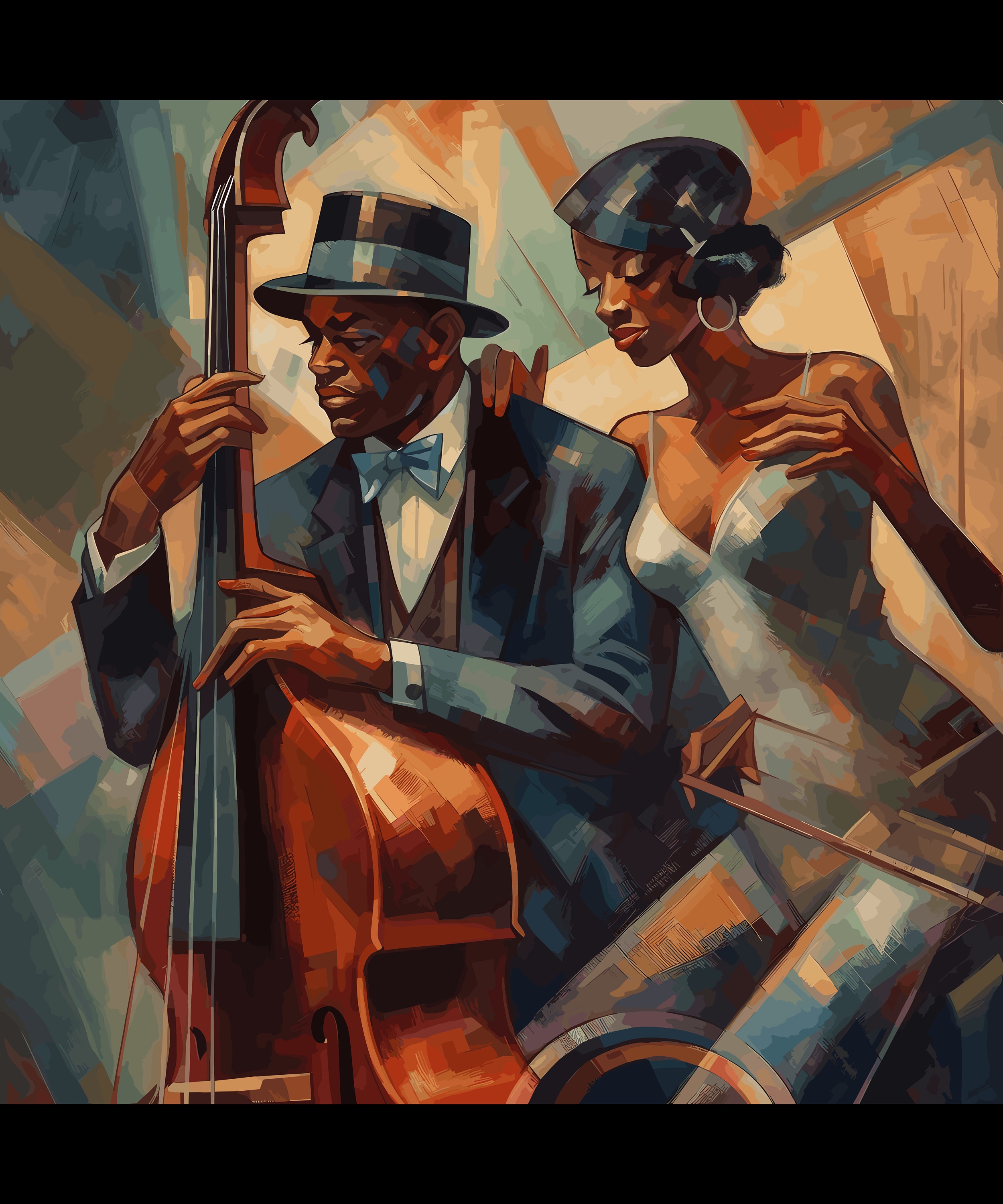 The Harlem Renaissance 01, Wall Art, Jazz & Blues Wall Art, Black ...